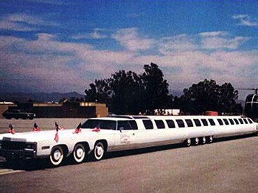 The longest limo is really too long...It's fun to see though. After ...